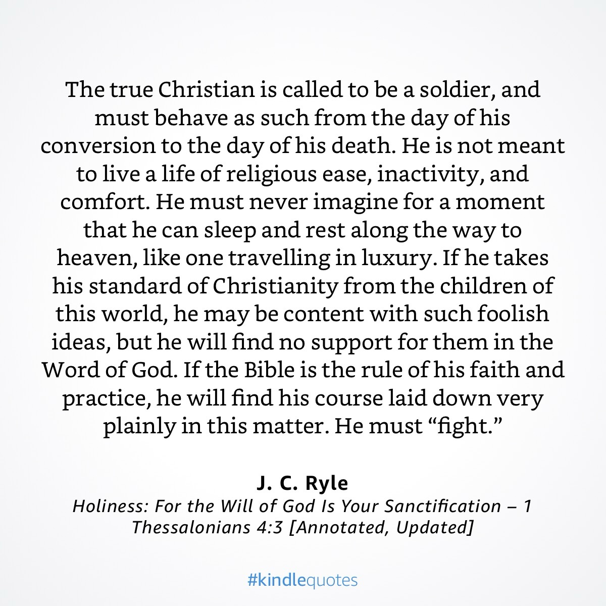 The True Christian… – The Preacher's Desk